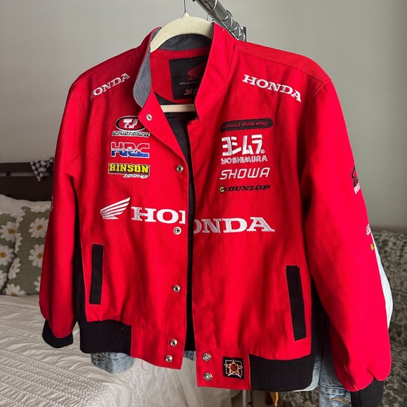 Honda | Jackets & Coats | Nwot Rare Honda Racing Jacket | Poshmark